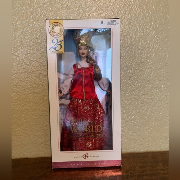 Mattel | Toys | Nib Barbie Pink Label Dolls Of The World Princess Of ...